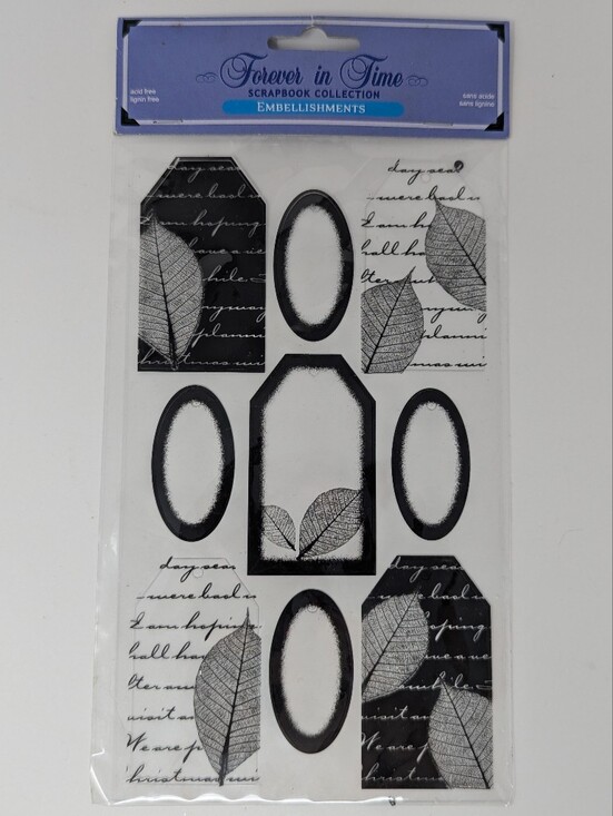 Forever In Time | Office | Forever In Time Scrapbook Embellishment Tag ...